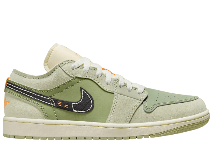The Air Jordan 1 Low SE Craft Gets Draped in Sky J Light Olive