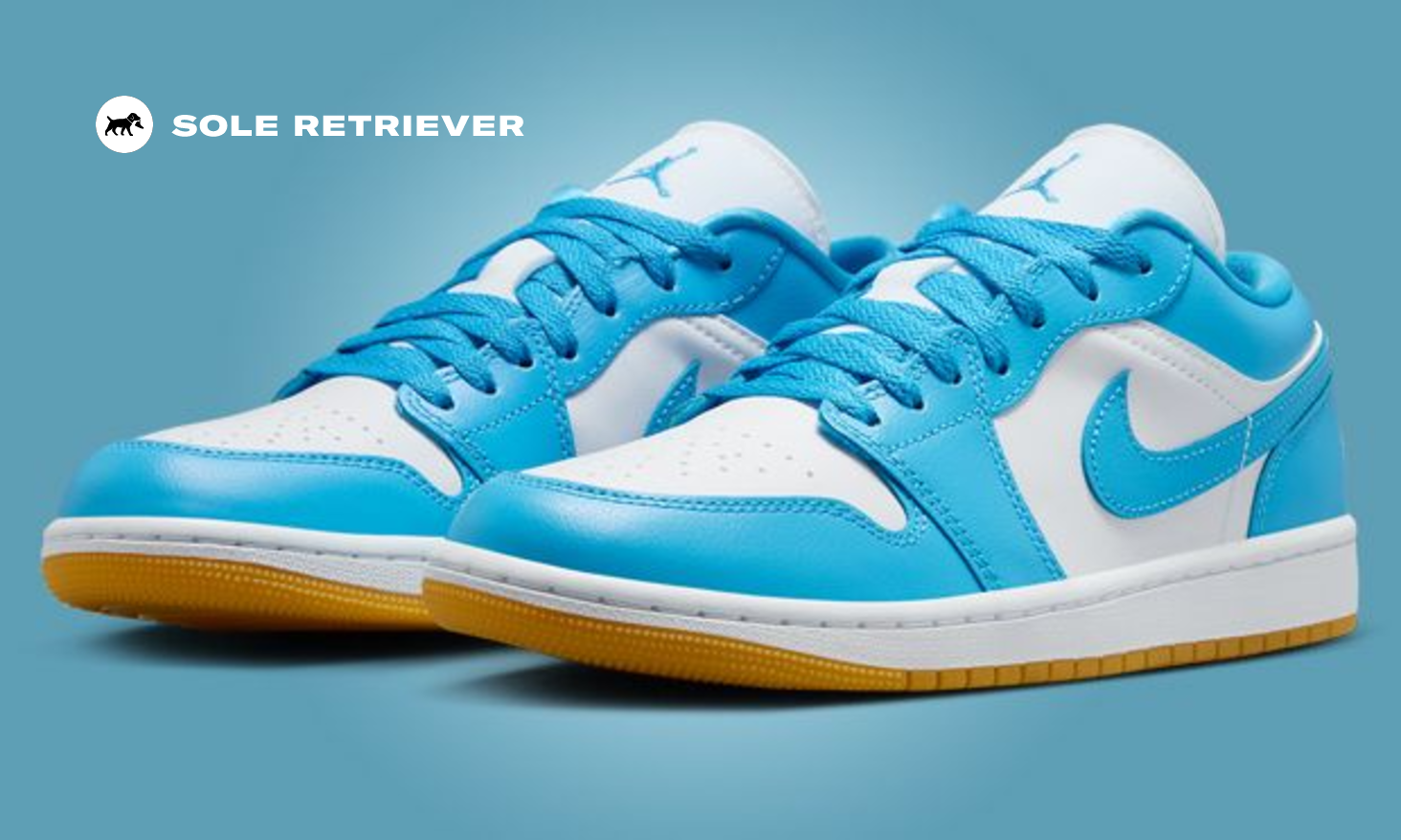 The Air Jordan 1 Low Dark Powder Blue Gum is Available Now