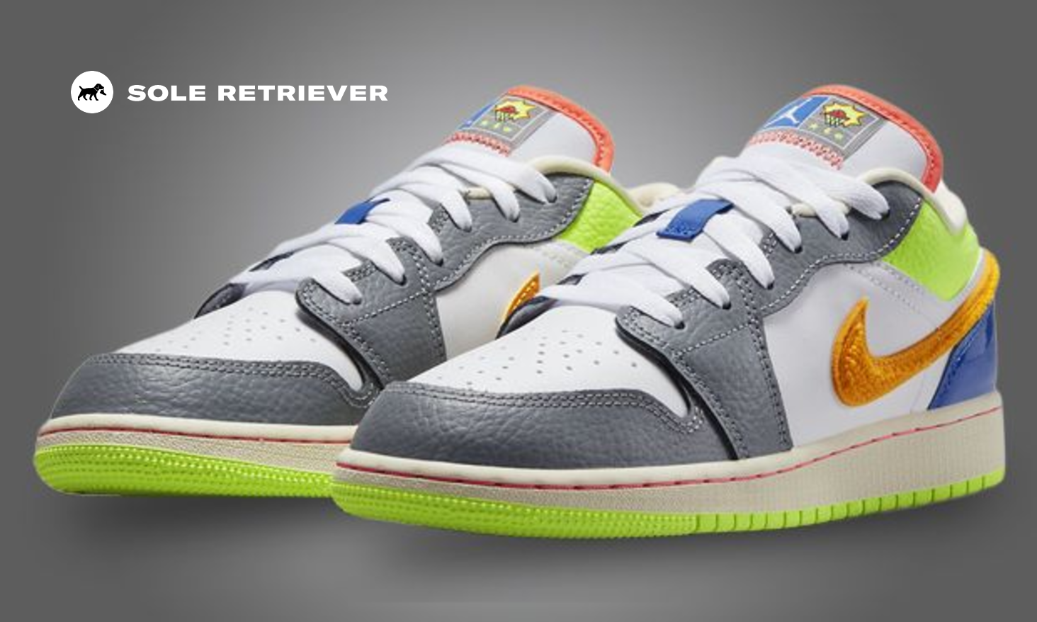 This Grade School Exclusive Air Jordan 1 Low Brings Hoops To Life