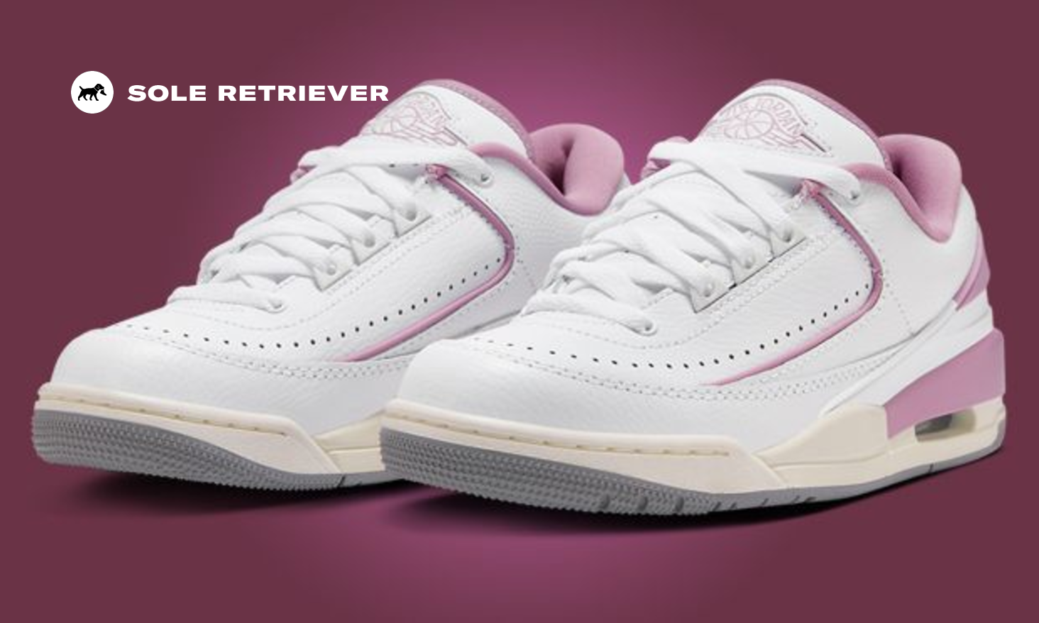 Jordan hydro 2 pink and white store