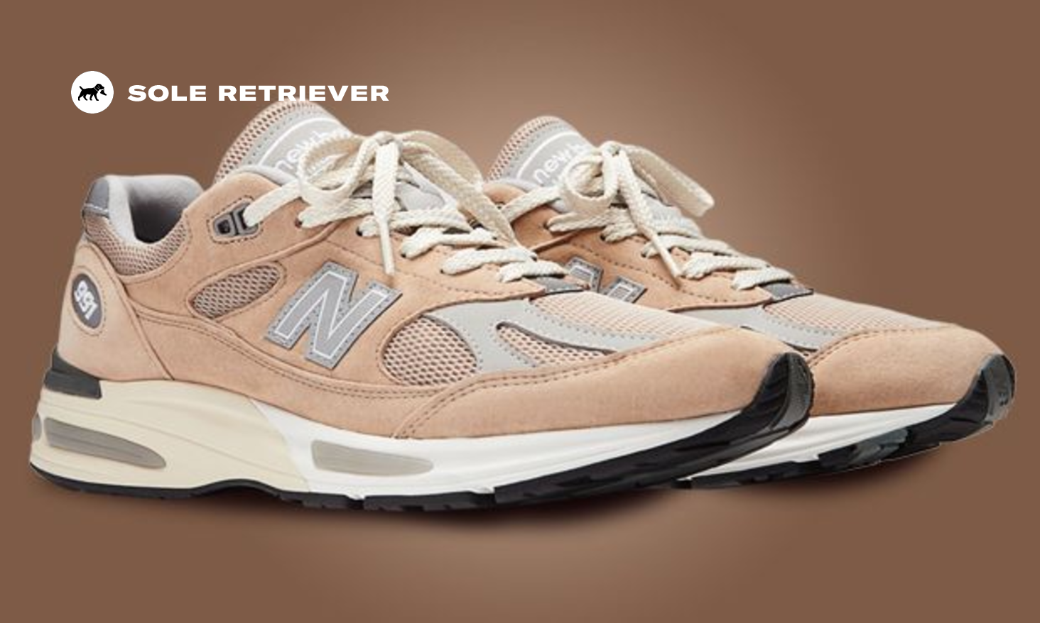 The New Balance 991v2 Made in UK Cuban Sand Harbor Mist Releases Spring ...
