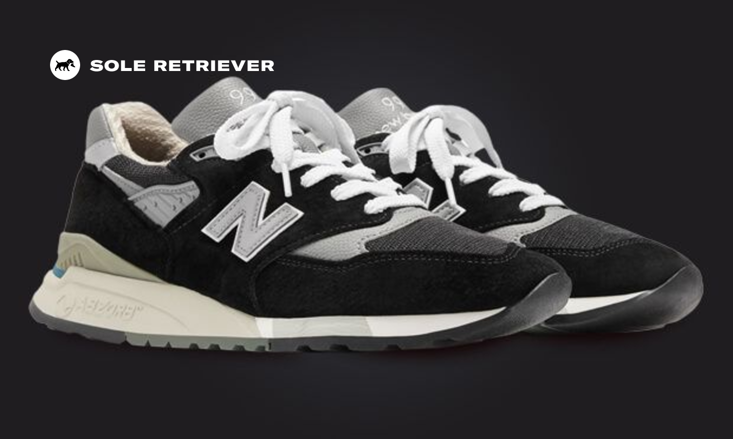The New Balance 998 Made in USA Gets a Black Makeover