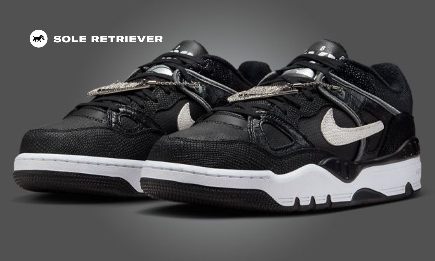 The NIGO x Nike Air Force 3 Black Croc Releases April 2025