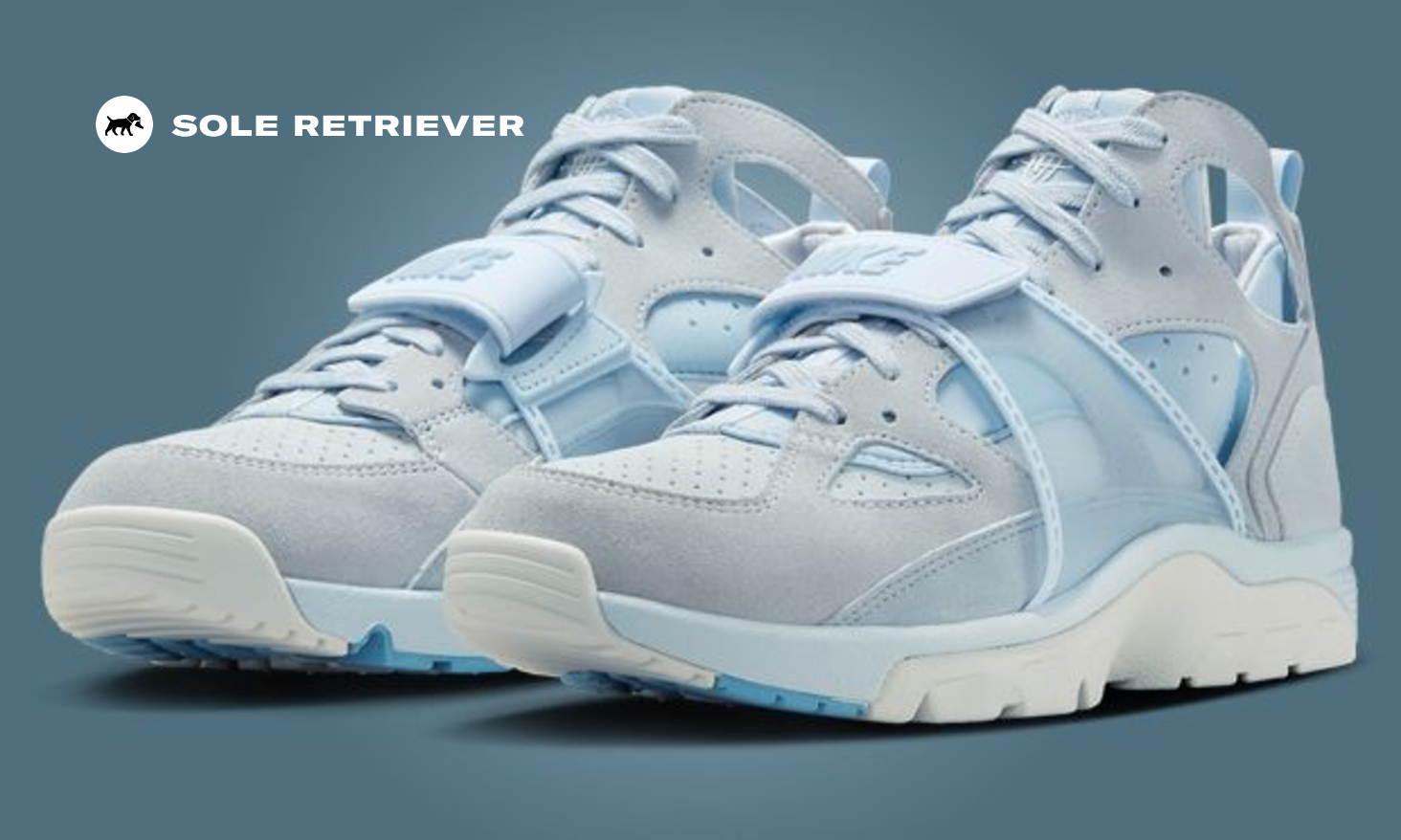 The Nike Air Trainer Huarache Blue Tint Releases April 2025
