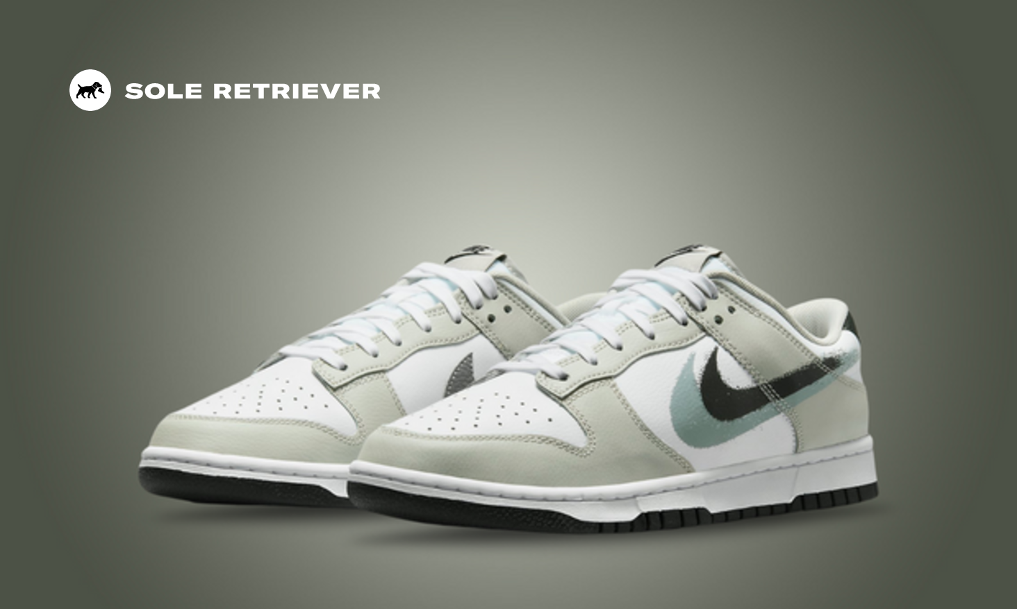 Spray Painted Swooshes Take Over This Nike Dunk Low